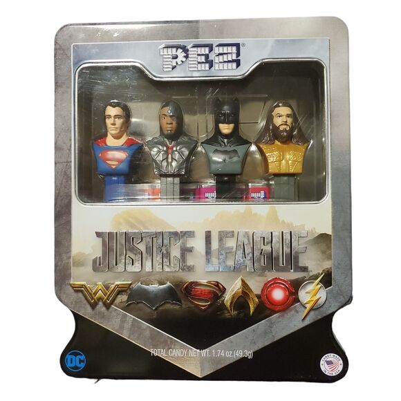 DC Comics | Toys | Dc Comics Justice League Pez Gift Set Superman ...